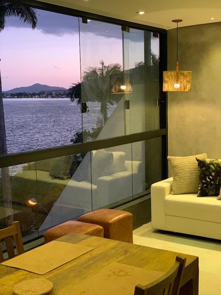 Loft Maravilhoso, Com Vista Sensacional Do Mar - Ubatuba