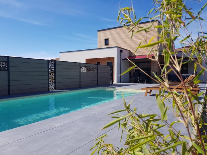 Villa 12 Personnes Piscine à 600 M De La Plage - Mimizan