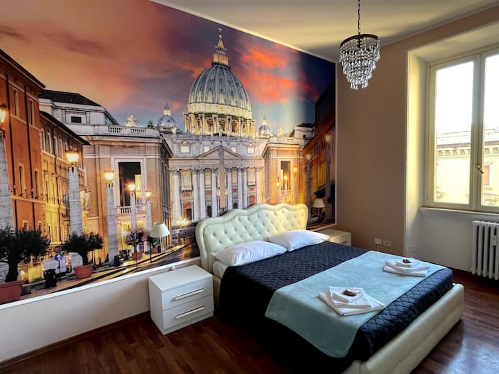 [Heart Of Rome]-napoleone Apartment-10 To Colosseo - Rome