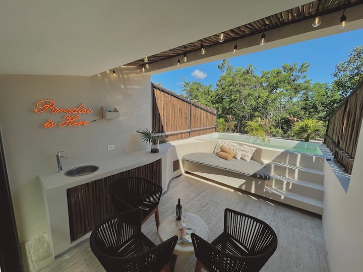 Tulum Penthouse W/private Pool/ 2 Wifi Starlink - Tulum