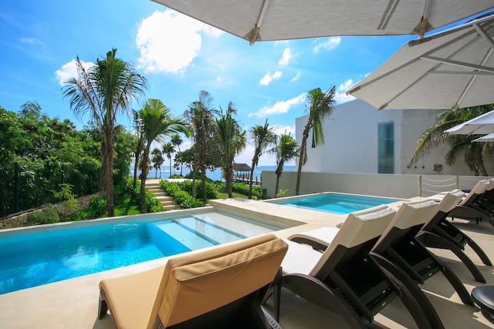 Mayan Vacation Family Unit In Santamar - Akumal