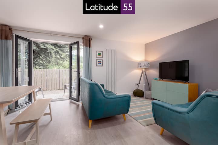 Stylish Garden Apartment With Parking - Saint Andrews
