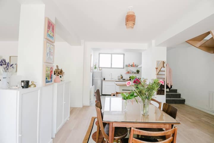 Agréable Maison 100m2 Jardin Centre De Rennes - Rennes