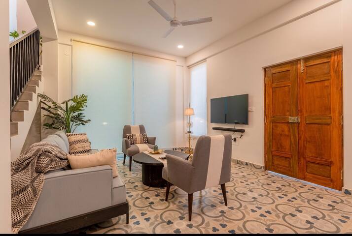 Contact the host directly - An exquisite 2 BHK villa with a private pool