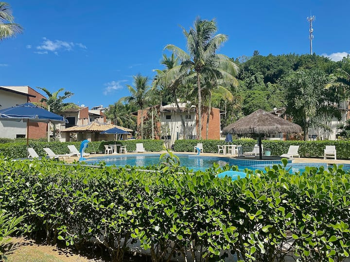 3 Praias A Pé | Cond. Familiar | Portaria 24/7 - Ubatuba