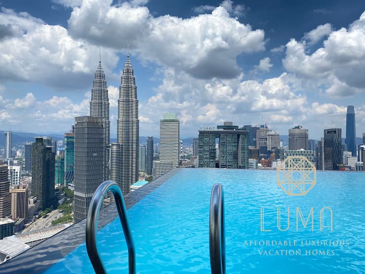 #91tbpa Elegant 2br Apt Rooftop Pool Klcc - Maleisië