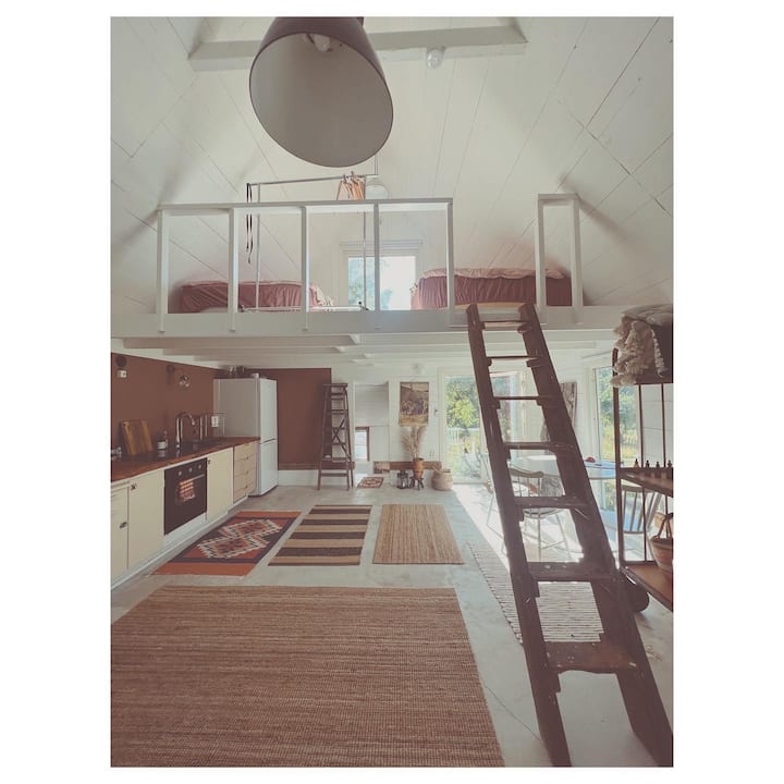 Guesthouse+beautiful Loft In Idyllic Nature, Sauna - Bromölla