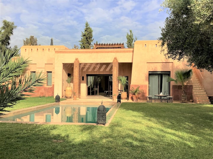 Authentique Villa Berbère Avec Vue Sur L'atlas - Maroc