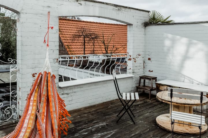 Gezellig Appartement Met Mooi Rustig Zonne-terras - Gand