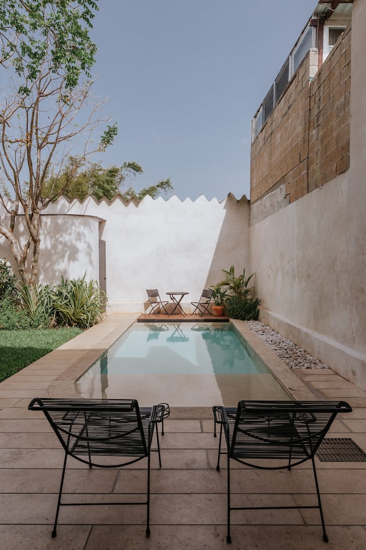Private Apt For 2 W/pool - 15 Min Walk Centro - Mérida