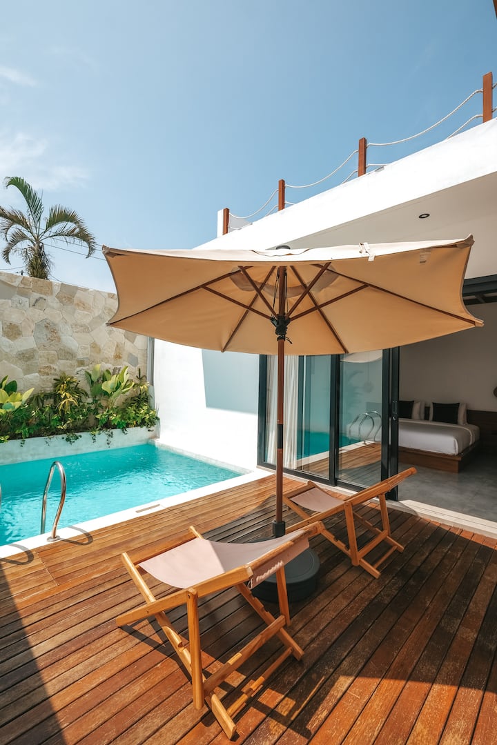 Tiny Loft Retreat Near Tanah Lot W/ Pool & Rooftop - Tabanan