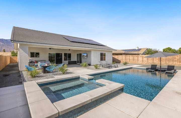 New Luxury 4 Bedroom Private Saltwater Pool & Spa! - Rancho Mirage, CA