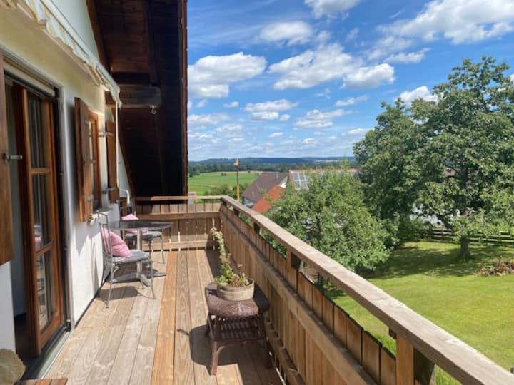 Ferienwohnung Mit Panoramablick Im Bodenseeraum - Pfullendorf
