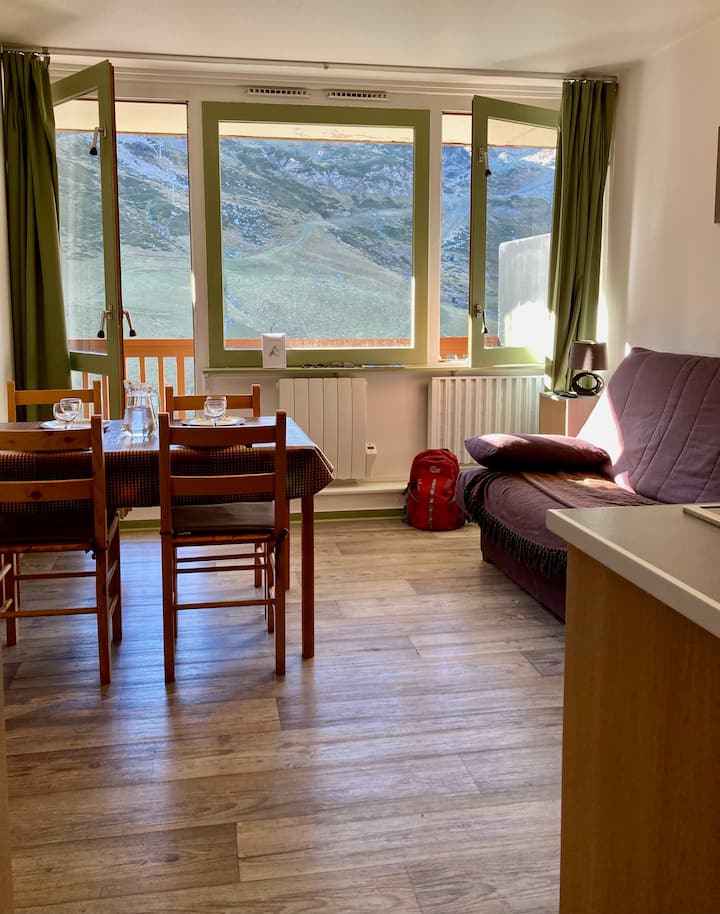 Appartement Vue Montagne, Au Cœur Du Tourmalet - La Mongie