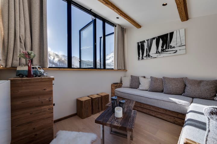 Duplex Cosy Avec Vue Sublime Sur Les Montagnes ! - Val-d'Isère