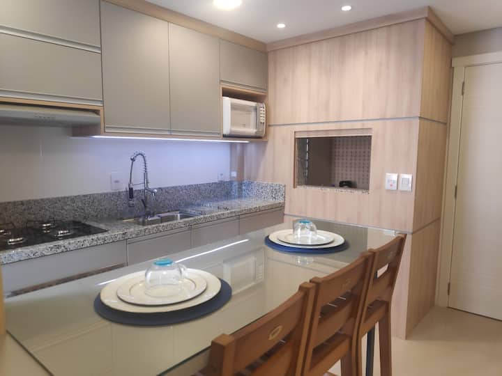 2 Dorm, 2 Banheiros, Piscina, Wi-fi, Climatizado - Capão da Canoa