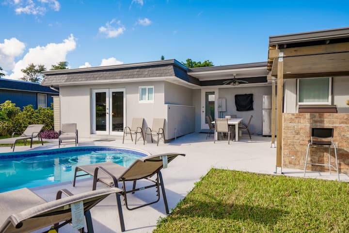 3bdr/ 2bath Cozy W Large Private Pool Fll/mia/wpb - Tamarac, FL
