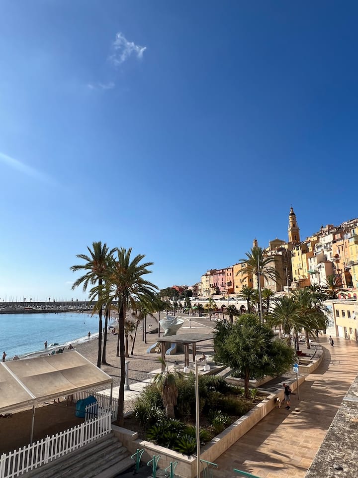 Studio 3 Places Menton Quartier Garavan - Mentone