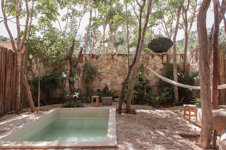 Apartment With Private Garden & Pool, Aldea Zama - Tulum