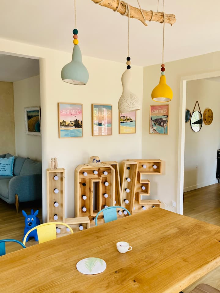 Maison Briacine Familiale à 2 Pas De La Plage - Saint-Briac-sur-Mer