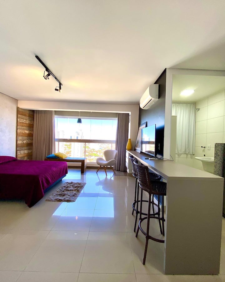 Flat No Setor Bueno - 23° Andar - Goiânia