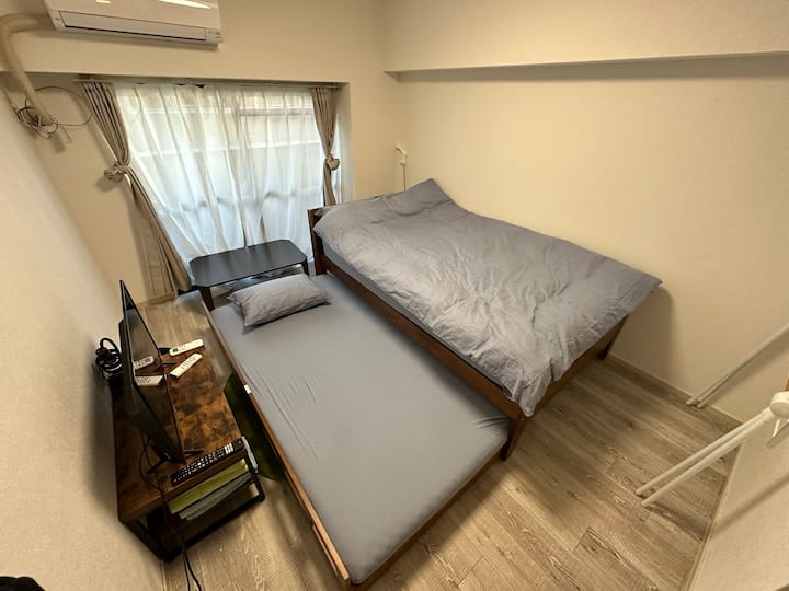 *2 Studio Apartments For Big Group At One Price - Fukuoka