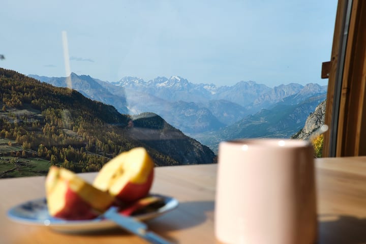 Superbe Chalet Rénové Avec Vue Exceptionnelle . - Vars