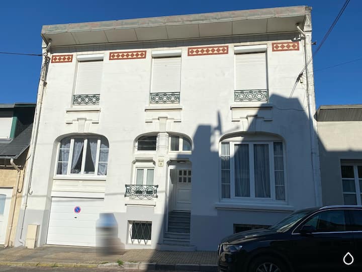 Villa Atalante, Emplacement Idéal, 200m Plage - Berck