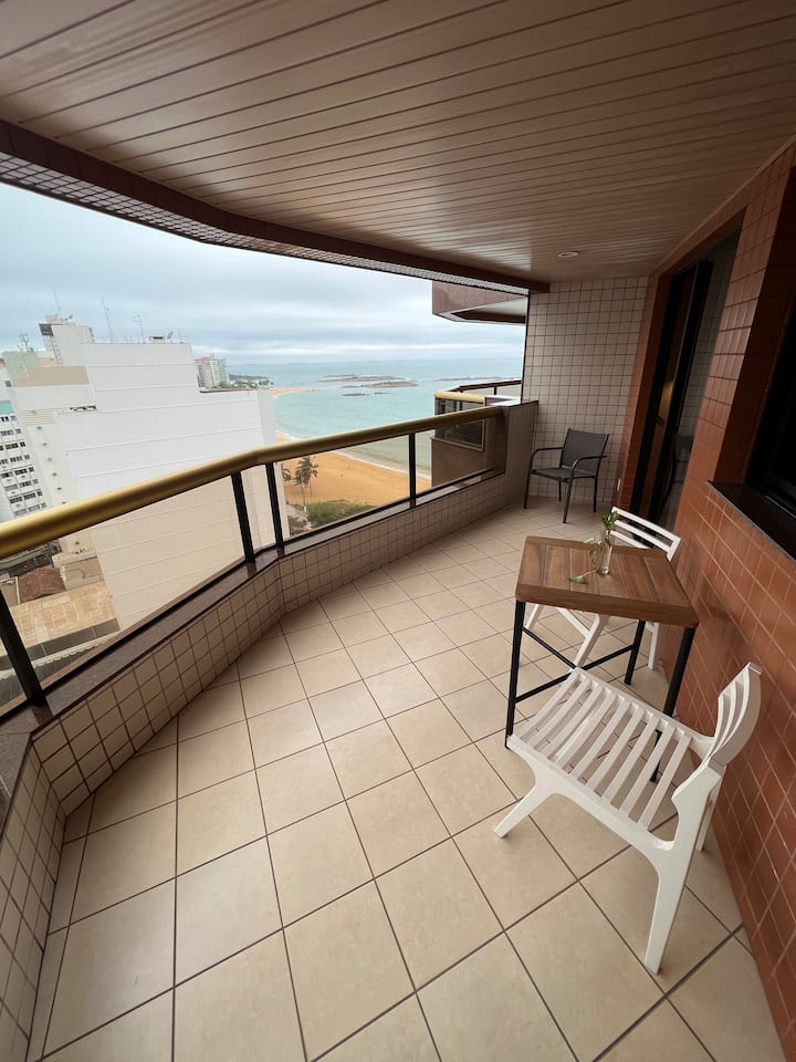 Flat Cinco Estrelas De Frente Pro Mar -