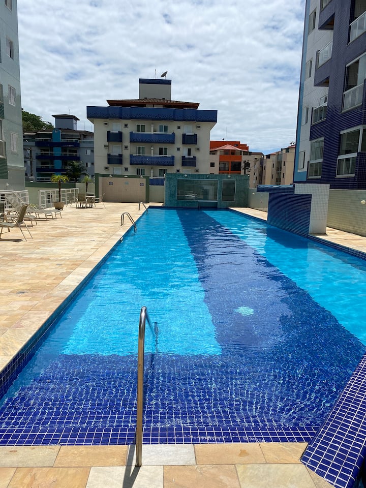 Apartamento Na Praia Grande De Ubatuba Com Piscina - Ubatuba