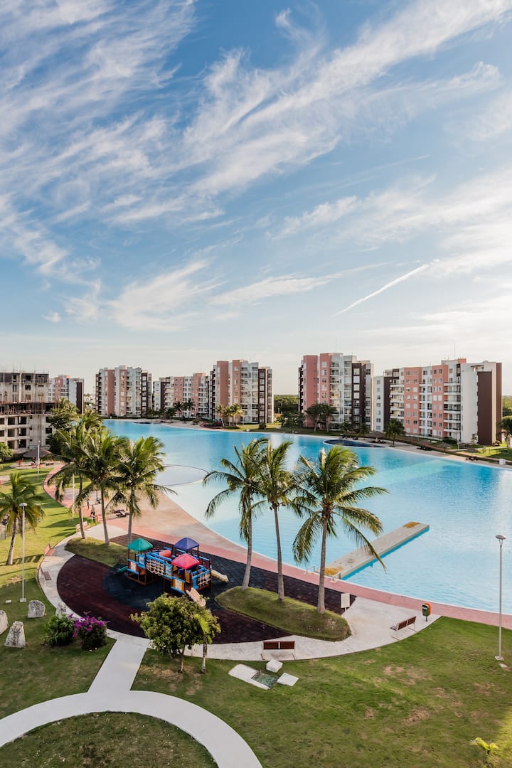Dream  Lagoons Departamento En Cancún. - Cancún