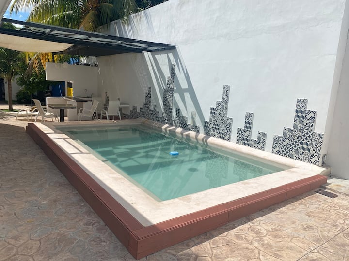 Hermosa Habitación Con Alberca Y áReas De Jardín - Mérida