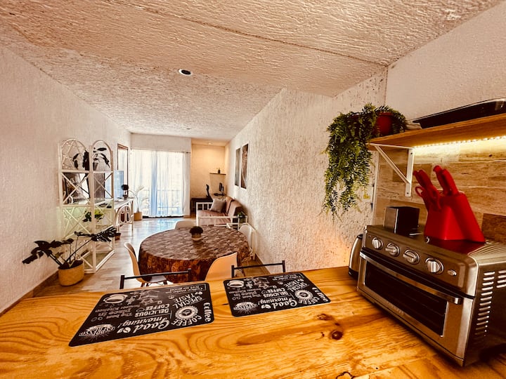 Apartamento Completo Y Elegante - Zona Hotelera - Cancún