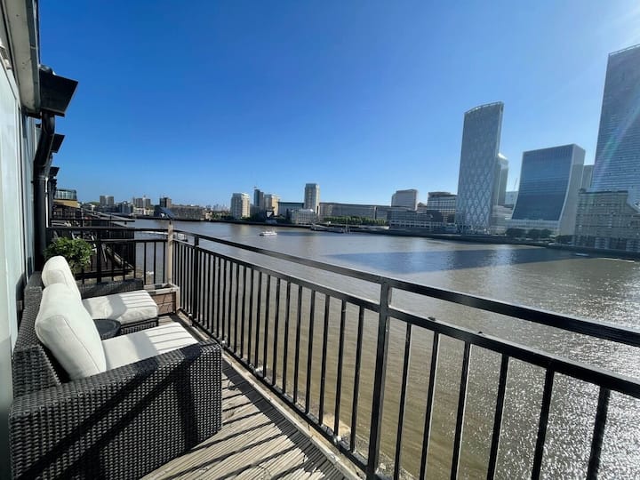River Penthouse, Panorama Terraces, Stunning Views - Centro de Londres
