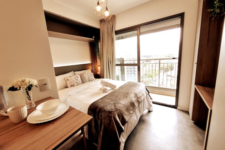 View Of The Ibirapuera Park Next To The Subway - Moema