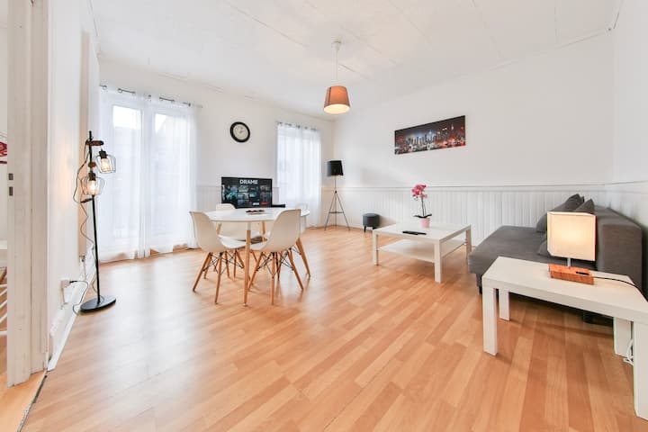 Ravissant Appartement T3 à 9 Min à Pied De La Gare - Mulhouse