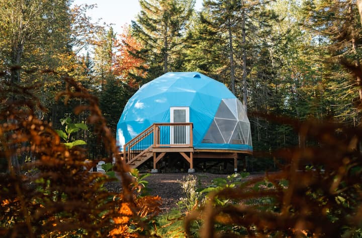 The Blue Skies - Dome houses for Rent in Cumberland Bay, New Brunswick ...
