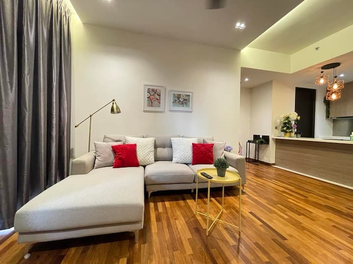 Hana Place With 2 Bed 2 Bath 二房海景公寓 - Penang