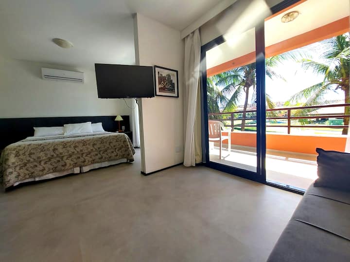 Apartamento De 1 Quarto Com Cozinha No Aquaville - Fortaleza