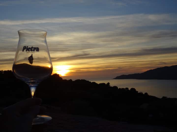 T2albarossa N°141 Confort, Panorama Mer Incroyable - Serra-di-Ferro