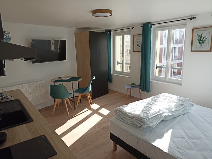 Charmant Studio Lumineux En Plein Centre Ville. - ル・アーブル