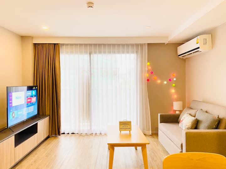 两单独卧室 两卫生间 靠近轻轨 - Bangkok