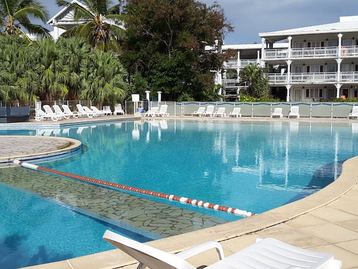 Studio "Kaz A Mana", Jardin Et Piscine - Saint-François