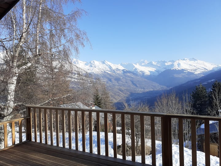Chalet La Plagne/montchavin Vue Sur Le Mont Blanc - La Plagne-Tarentaise