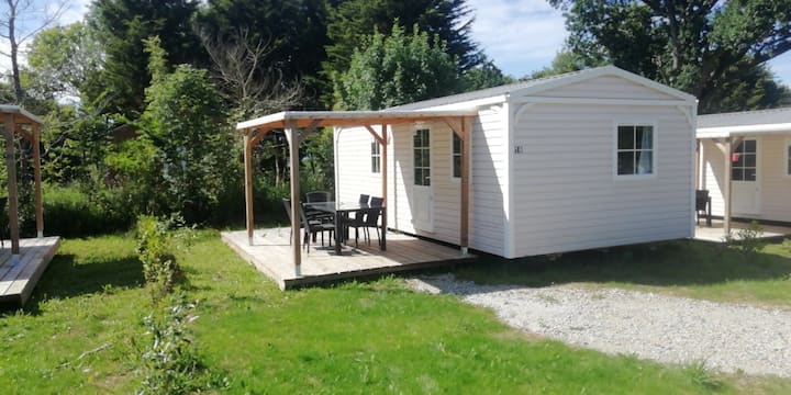 Mobil Home Familiale Sur Camping Au Bord De La Mer - Crozon