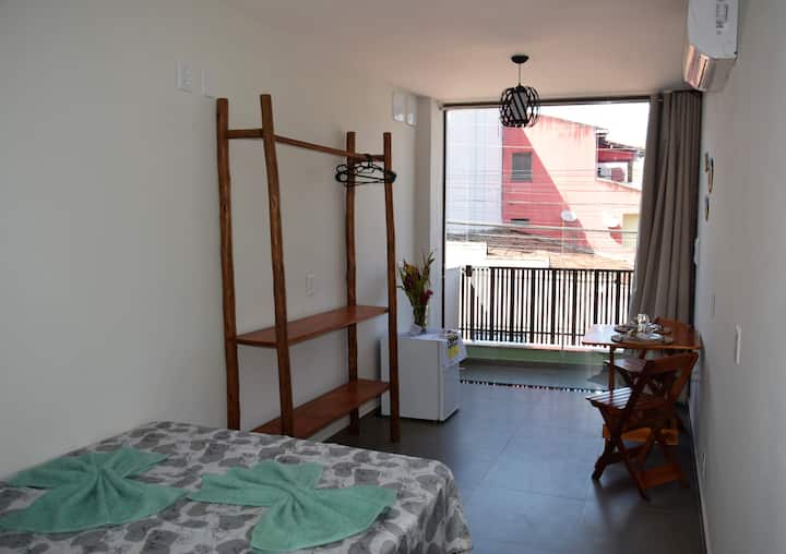 Suíte "Tiririca" Nova C/ Varanda, Ar-cond. E Wi-fi - Itacaré