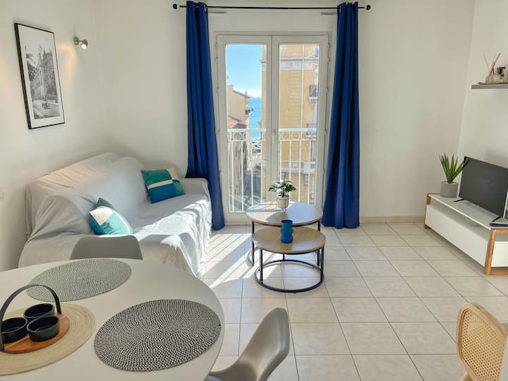 Appartement Cosy - Proche Mer - Piscine - Nice