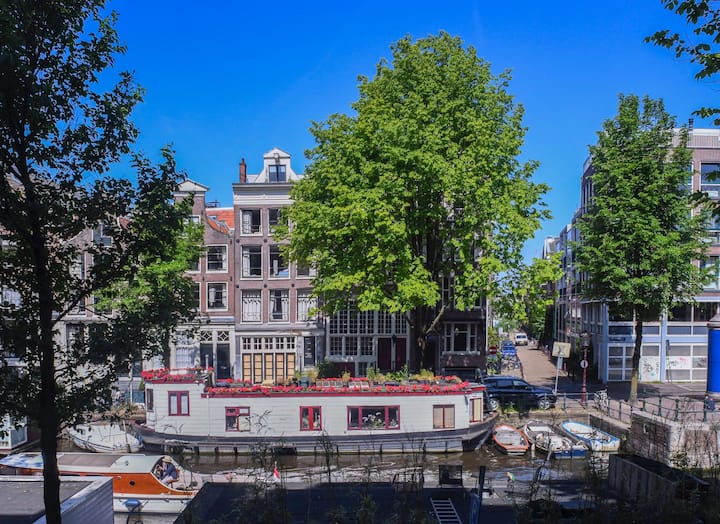 Small Studio On An Original Amsterdam Houseboat. - 贊丹