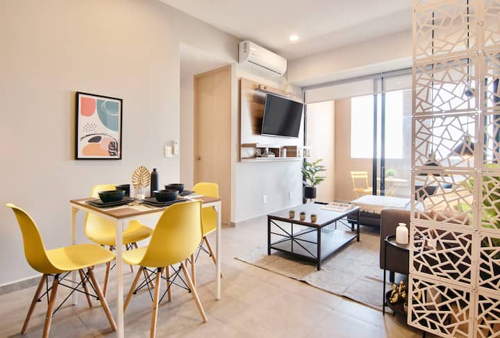 Precioso Departamento Cerca De La Glorieta Minerva - Guadalajara
