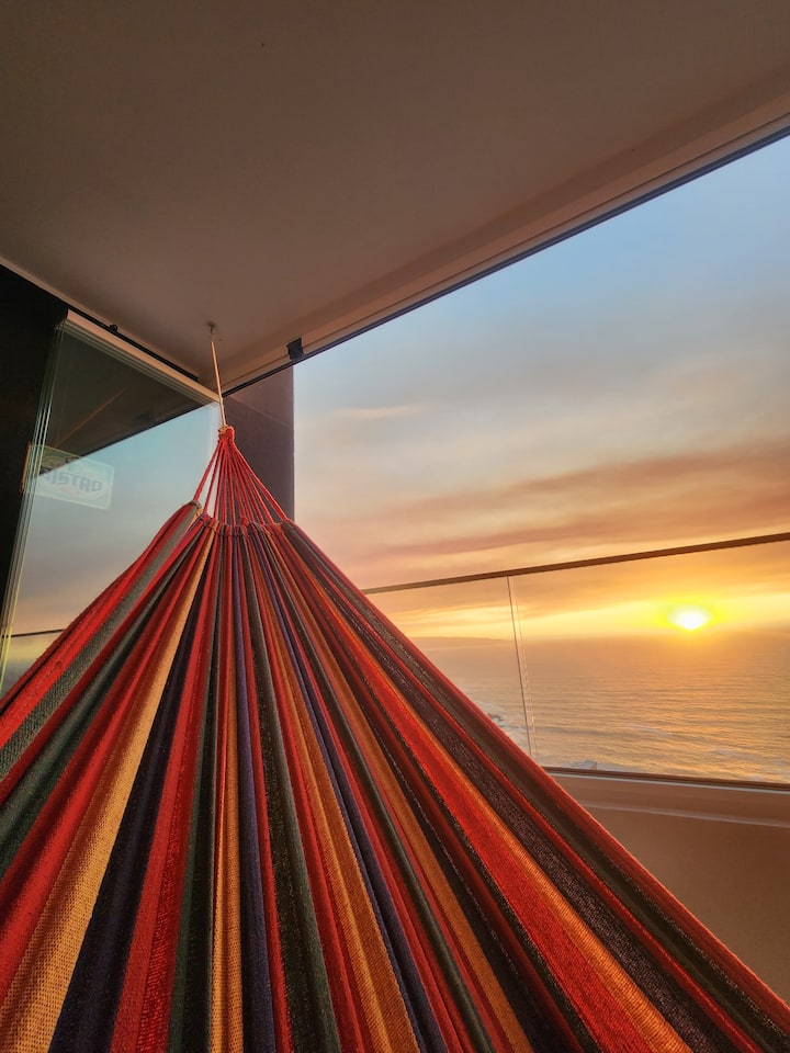 Confortable Departamento Con Hermosa Vista Al Mar - Concón